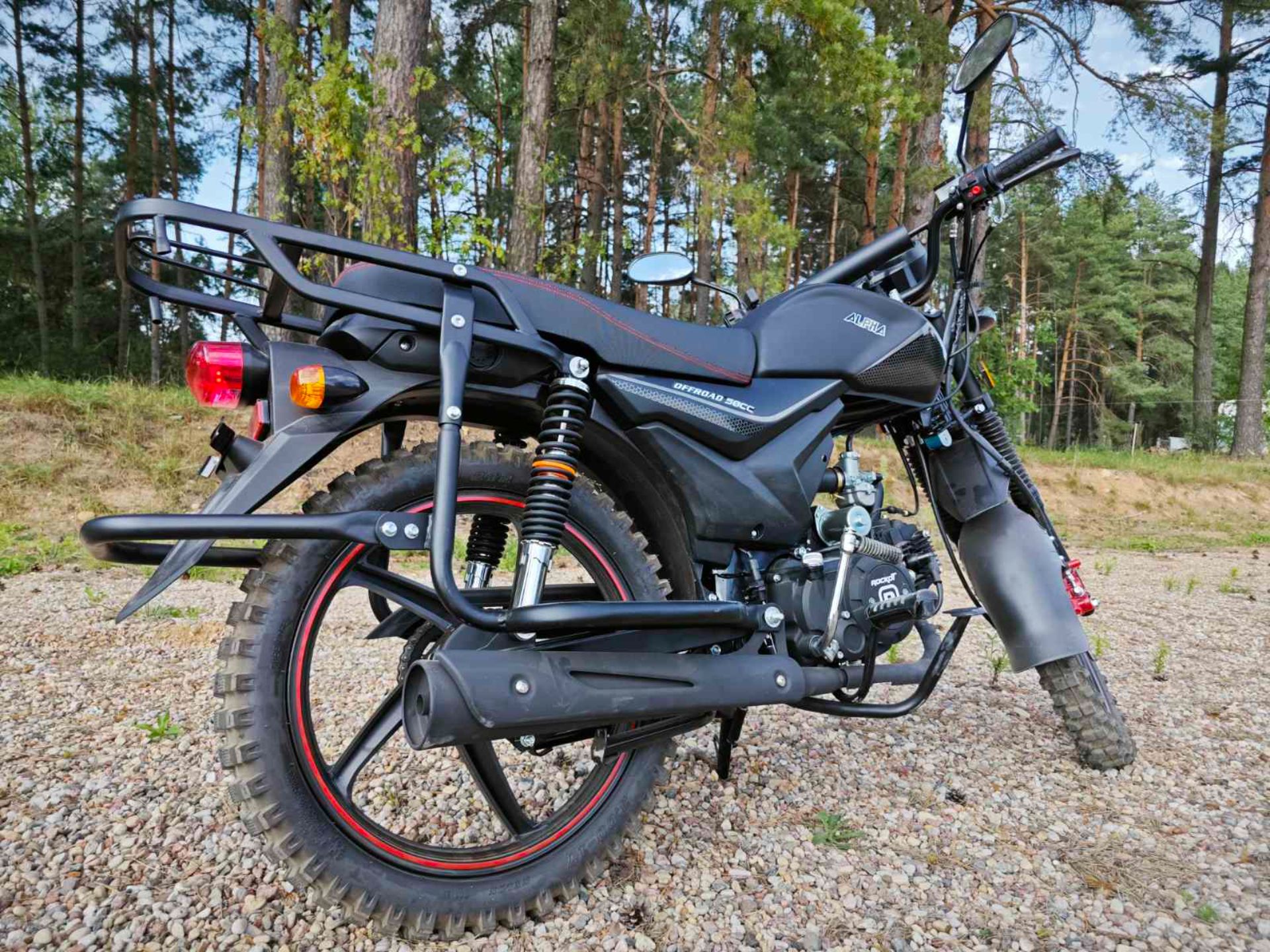 МОПЕД ROCKOT ALPHA OFFROAD M-12 125 CM3 (2024 ГОД)